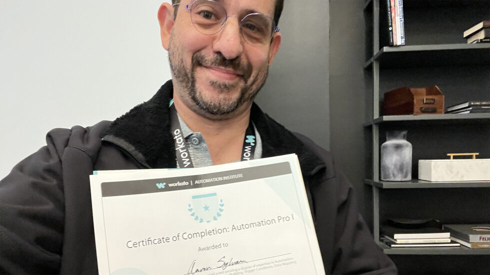 Automation Certification | Aaron Sylvan